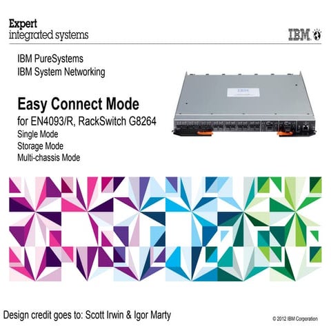 IBM System Networking Easy Connect Mode | PPT