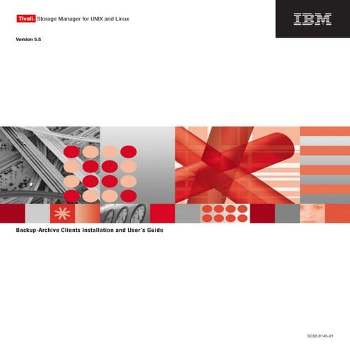 Ibm Tivoli Storage Manager For Unix And Linux Backup Archive Client