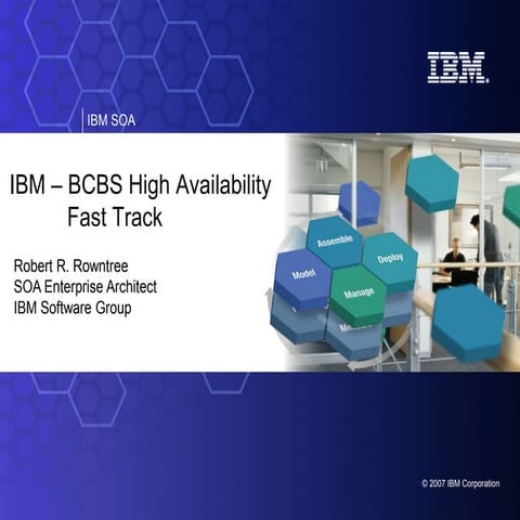 Toronix - IBM WebSphere HA & High Availability Concepts | PPTX | Cloud Computing | Internet