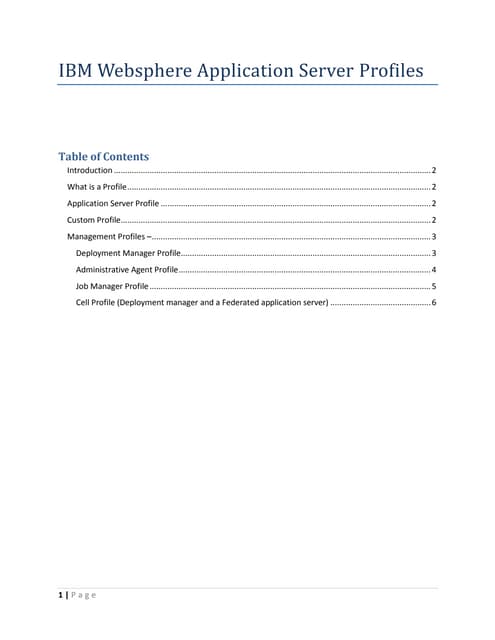 Websphere Application Server 855 Quick Overview Ppt