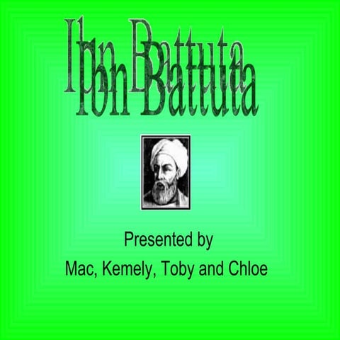 Ibn Battuta | PPT