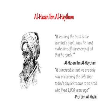 Ibn al haytham | PPTX | Islam | Religion & Spirituality