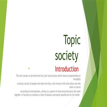 Types of Society (UCSP) | PPTX