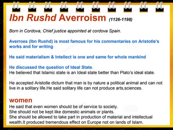 IBN RUSHD CERTIFICATE OF APPRECIATION | PPT