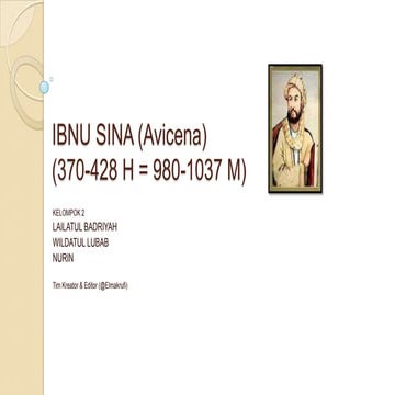 Ibnu sina (avicena) | PPTX