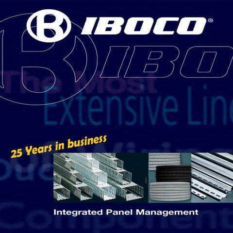 IBOCO T1 Panel Management Catalog | PDF | Manufacturing Industry ...