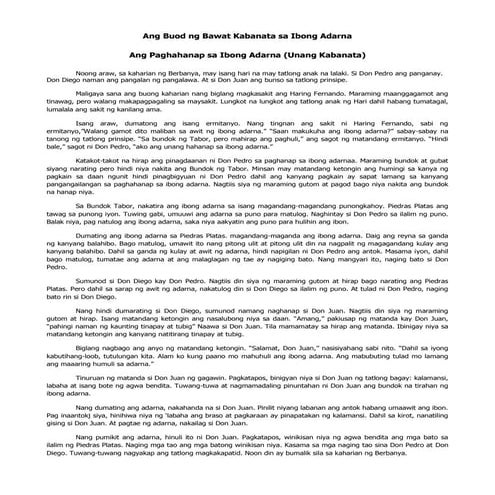 Ibong Adarna Kaharian Ng Berbanya