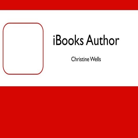 How to use iBooks Author | PPT