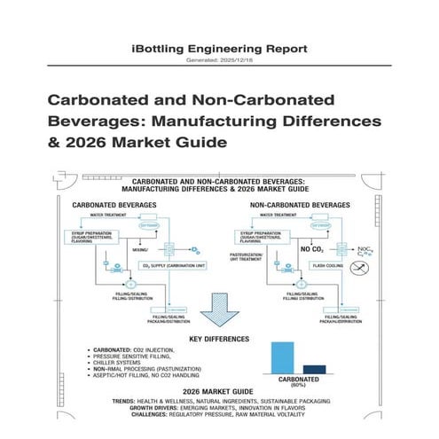 Carbonated and Non-Carbonated Beverages: Manufacturing Differences ...