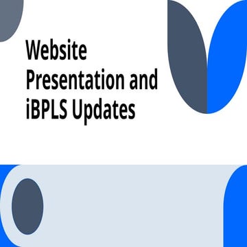 iBPLS Presentation asdasd asdasdasd asdasd asdasasdasdas asdasda.pptx