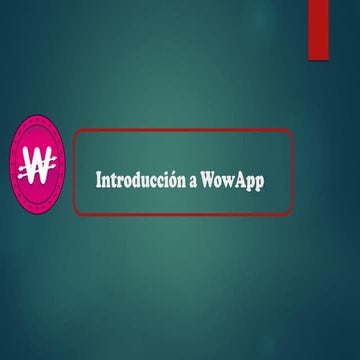 Intro Wowapp | PDF