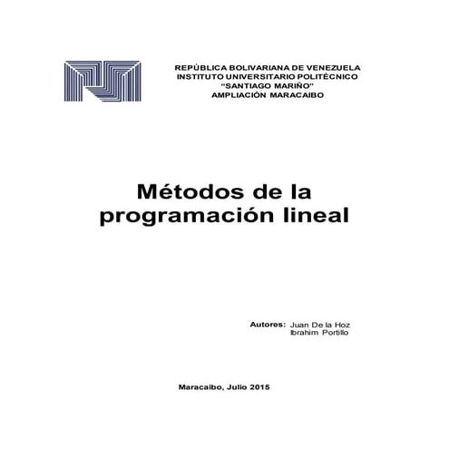 Optimizacion de sistemas y Funciones Programacion no lineal | DOCX