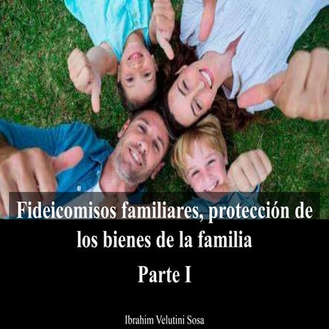 Ibrahim Velutini Sosa - Fideicomisos Familiares, Protección de Los ...