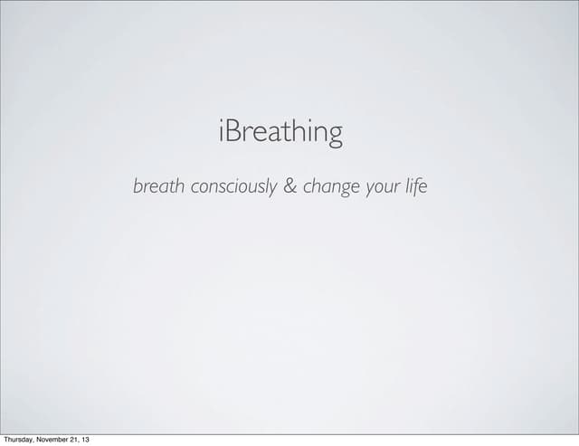 Deep breathing exercises ppt | PPTX