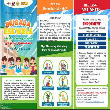 iBROCHURE Brigada Eskwela 25- Iprint sa A4 Paper [Autosaved].pptx