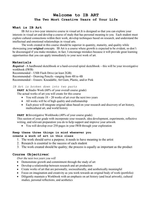 Artistic processes | PPT