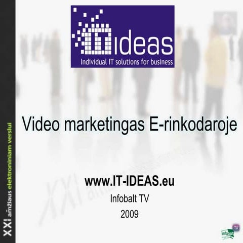 IBTV Video Marketingas | PPTX