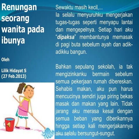 Transformasi diri elang (lilik hidayat s) | PPSX