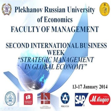 International business week in Rotterdam | PPTX