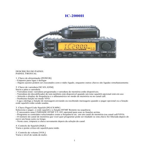 Ic 2000 h | PDF