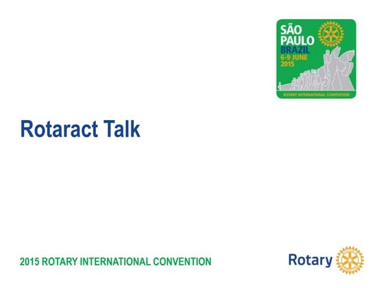 Rotaract Projects | PPT