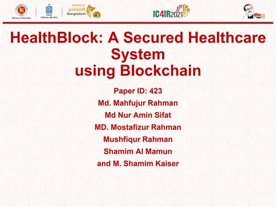 Bernard Piccione | How Blockchain is Revolutionizing the Healthcare Industry | PDF
