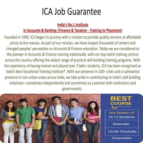 Ica Job Guarantee | PPTX