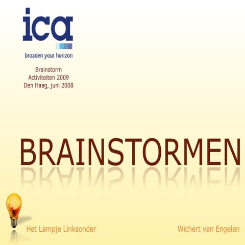 ICA Brainstormen | PPT