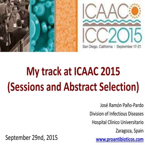 ICAAC 2015 Selection | PPTX