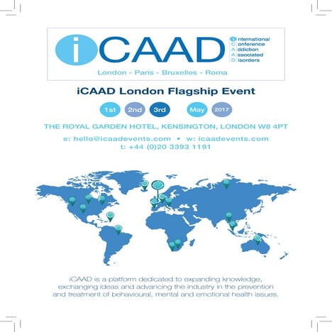 Our flagship event, iCAAD London, takes on place May 1st, 2nd and 3rd ...