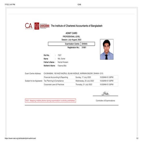 ICAB admit jul 22.pdfs ; Operations Management 10th ed - Jay Heizer ...