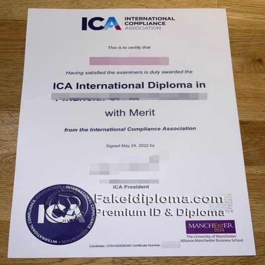 ICA Certificate | PDF