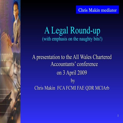 ICAEW All Wales 020409 | PPT