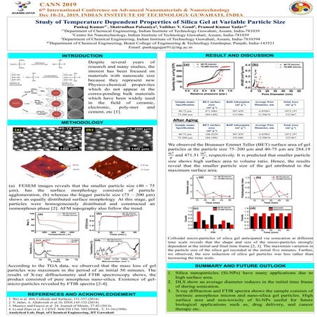 Silica Nanoparticles | PPTX
