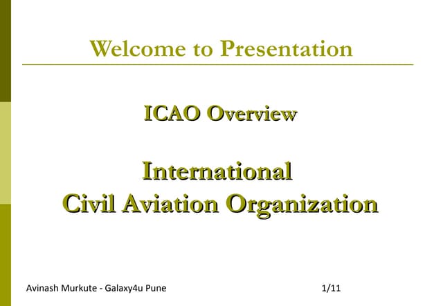 ICAO presentation made by kiran.pdf