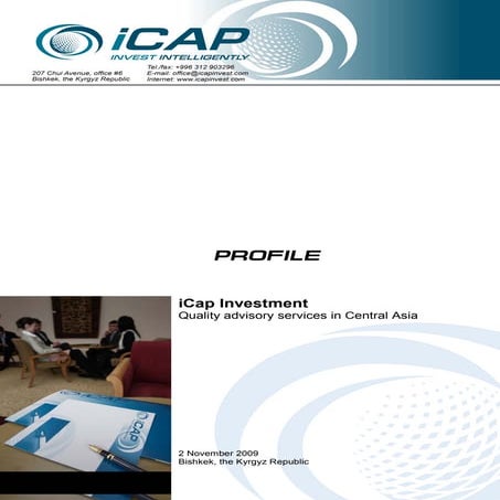 iCap Investment | PDF | Management Consulting Industry | Industries