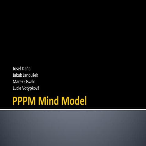 PPPM Mind Model | PPT