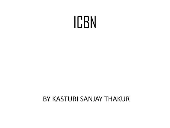 Icbn | PPTX