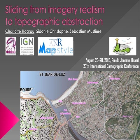 Automated generalisation of intermediate levels in a multi-scale ...