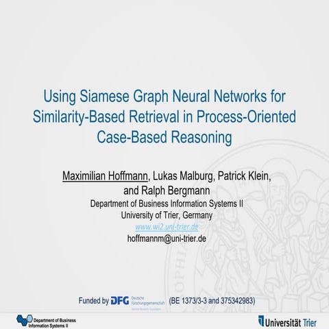 Using Siamese Graph Neural Networks For Similarity Based Retrieval In Process Oriented Case