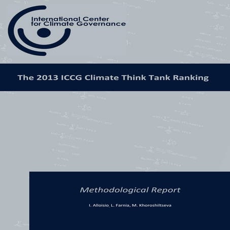 Iccg 2013 think_tank_award_final | PDF | Environmental Services ...