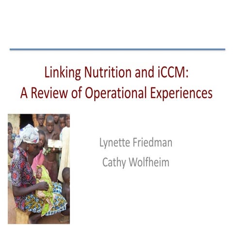 Integrated Community Case Management_Friedman | PDF