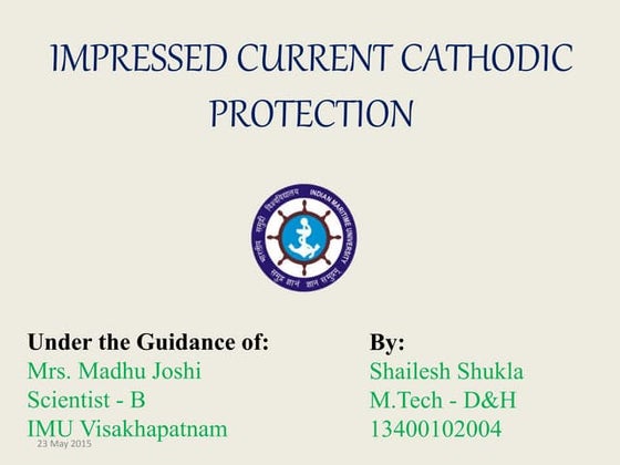 Anodic protection for corrosion prevention | PDF