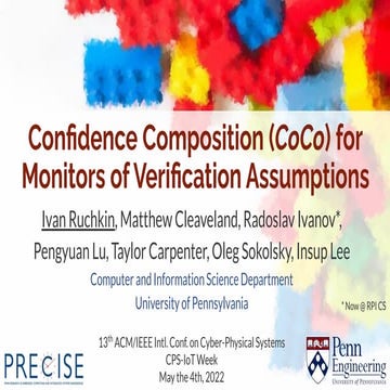 Confidence Composition for Monitors of Verification Assumptions | PDF