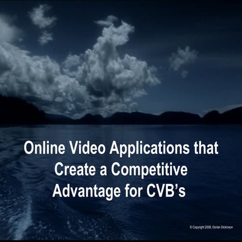 Online Video Applications for CVB's | PPT | Insurance | Personal Finance