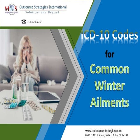 ICD-10 Codes for Common Winter Ailments | PPSX | Lung and Respiratory ...
