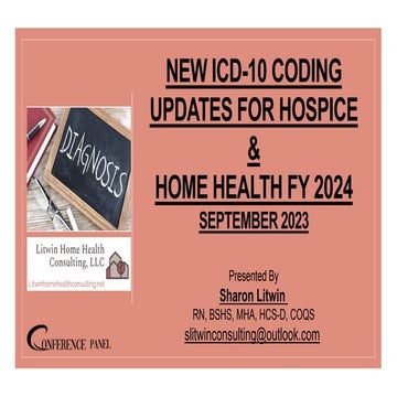 Prepare for October 2023: ICD-10 Coding Changes Ahead | PDF