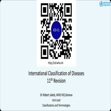 icd-11-introduction-clinical.pdf | Diseases and Conditions | Medical Health