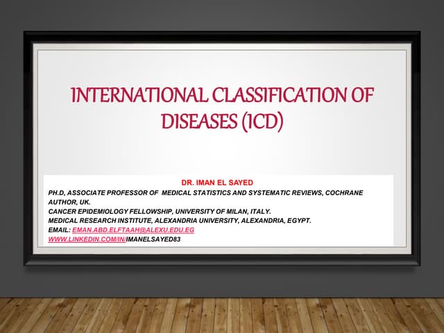 Icd 10 course lecture slide (ch 13,14) | PPTX