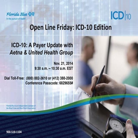 ICD-10: A Payer Update with Aetna & United Health Group | PDF ...